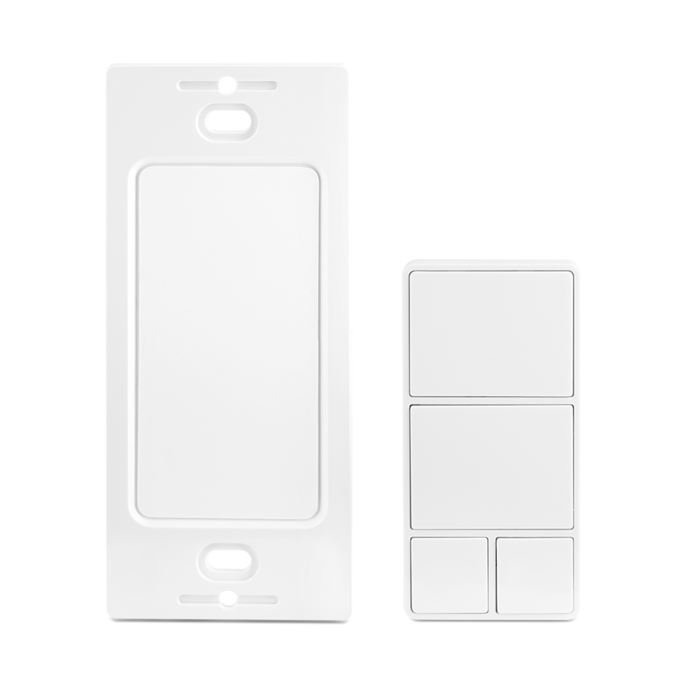 Zooz 800 Series Z-Wave Long Range Wall Remote ZEN37 800LR (Battery Pow ...