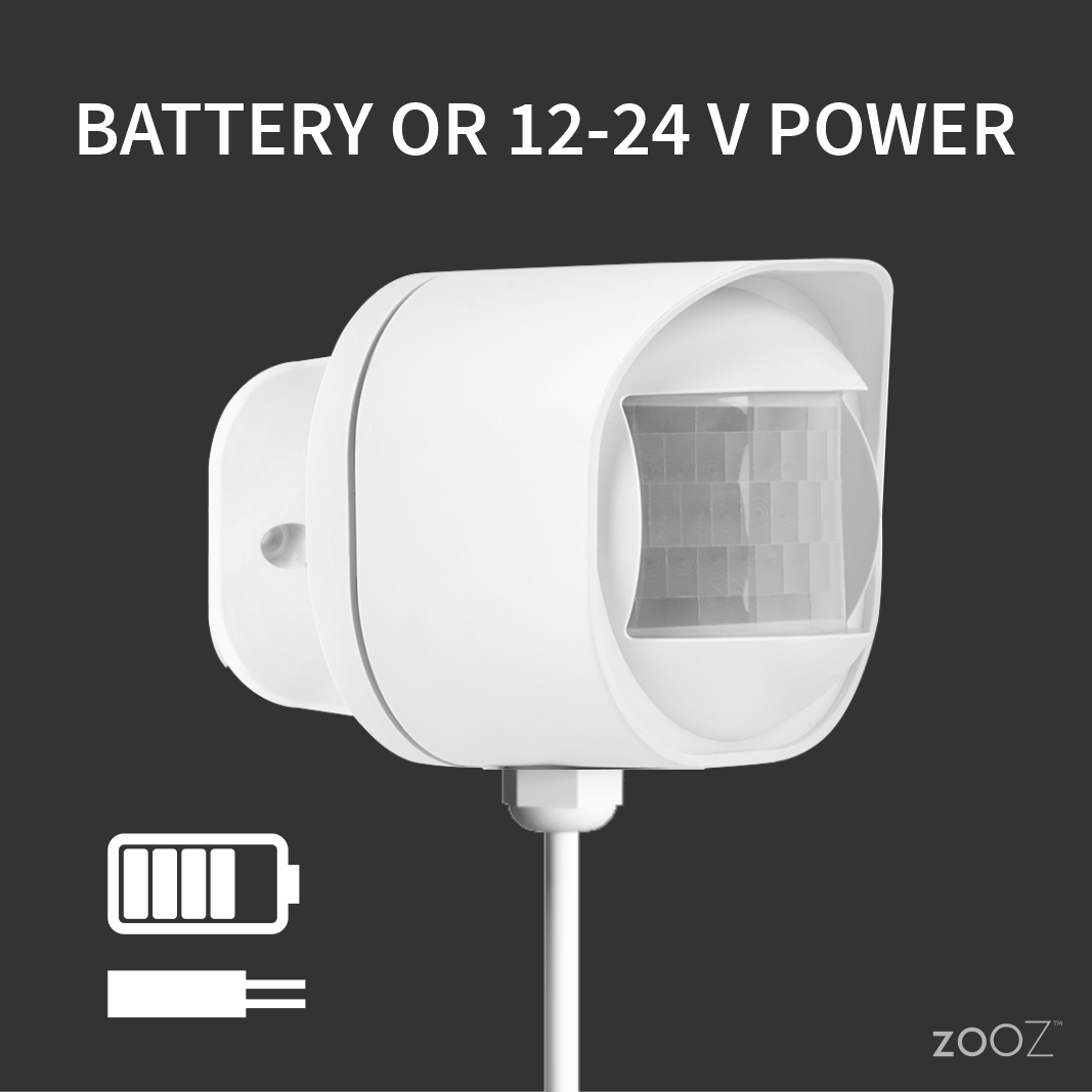 Zooz 800 Series Z-Wave Long Range Outdoor Motion Sensor ZSE70 800LR ...
