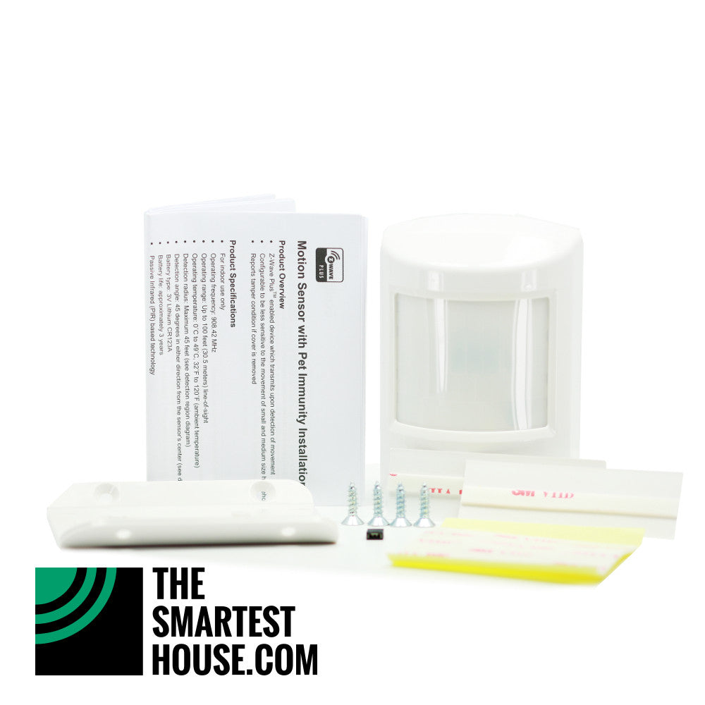 Motion Sensors Tagged "SmartThings Compatible" - The Smartest House