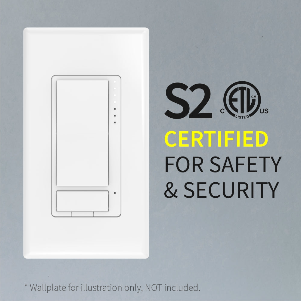 Zooz 800 Series Z-Wave Long Range Double Switch ZEN30 800LR (White) fo ...